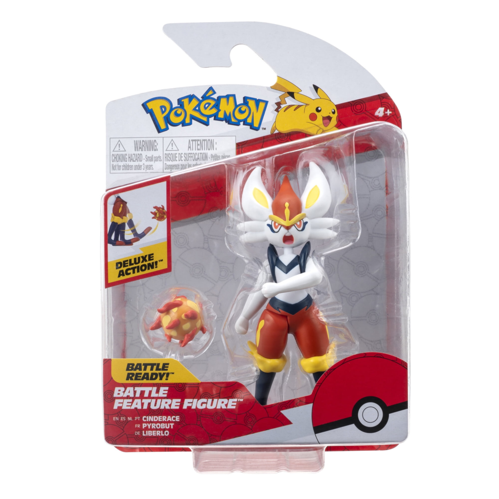 POKÉMON Battle Ready - CINDERANCE Figura de Batalla - Lovely Kids Costa ...