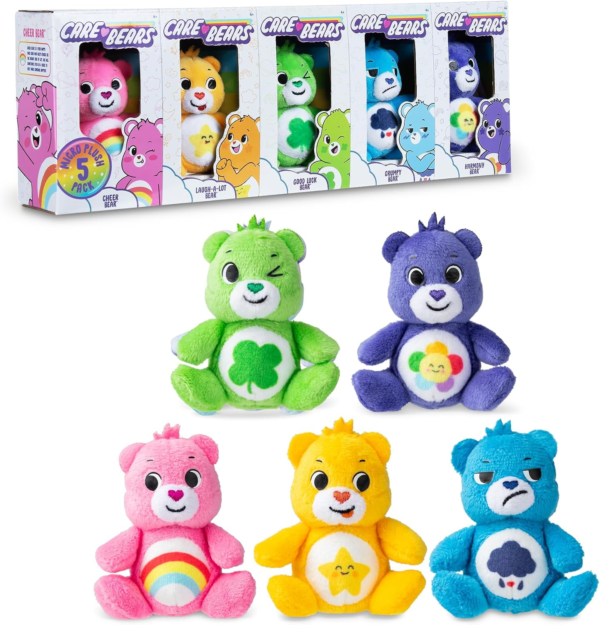 CARE BEARS™ Plush Micro - Set Collector + 5pack - Lovely Kids Costa Rica