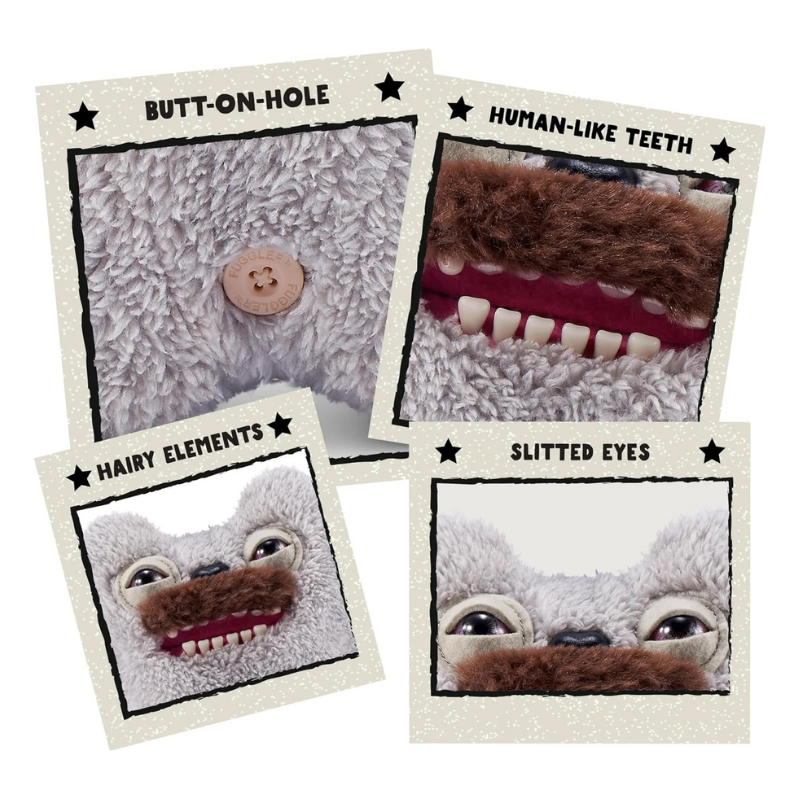FUGGLER Plush - Hairy Fuggs OLD TOOTH - Lovely Kids Costa Rica