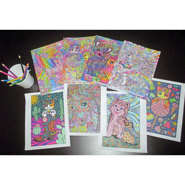 LISA FRANK Craft - Libro Avanzado para Colorear - Lovely Kids Costa Rica